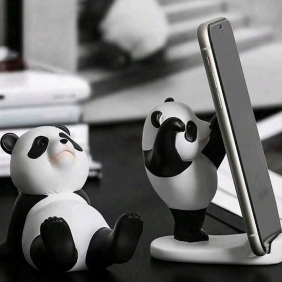 Cell Phones & Accessories | Panda Phone Holder New 2 Choices Kicking ...